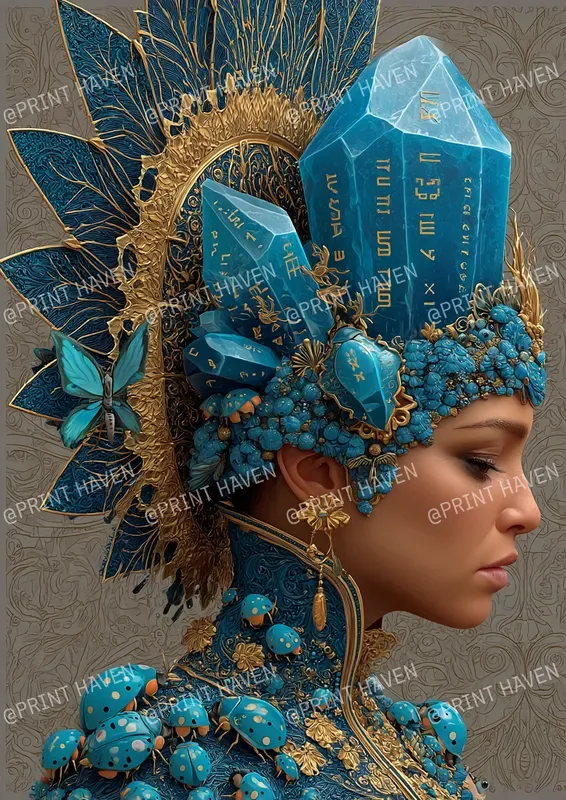 Ladies Insect Fantasy Art Midjourney Prompt | PromptBase