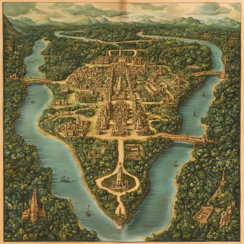 Ancient Lost World Maps Midjourney Prompt | PromptBase