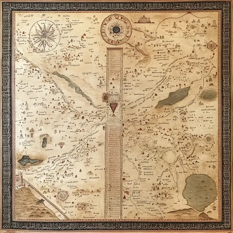 Ancient Lost World Maps Midjourney Prompt | PromptBase