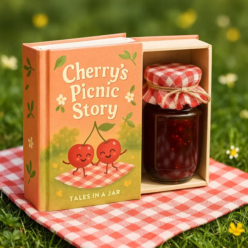 Storybook Jam Packaging Sets ChatGPT Image Prompt | PromptBase
