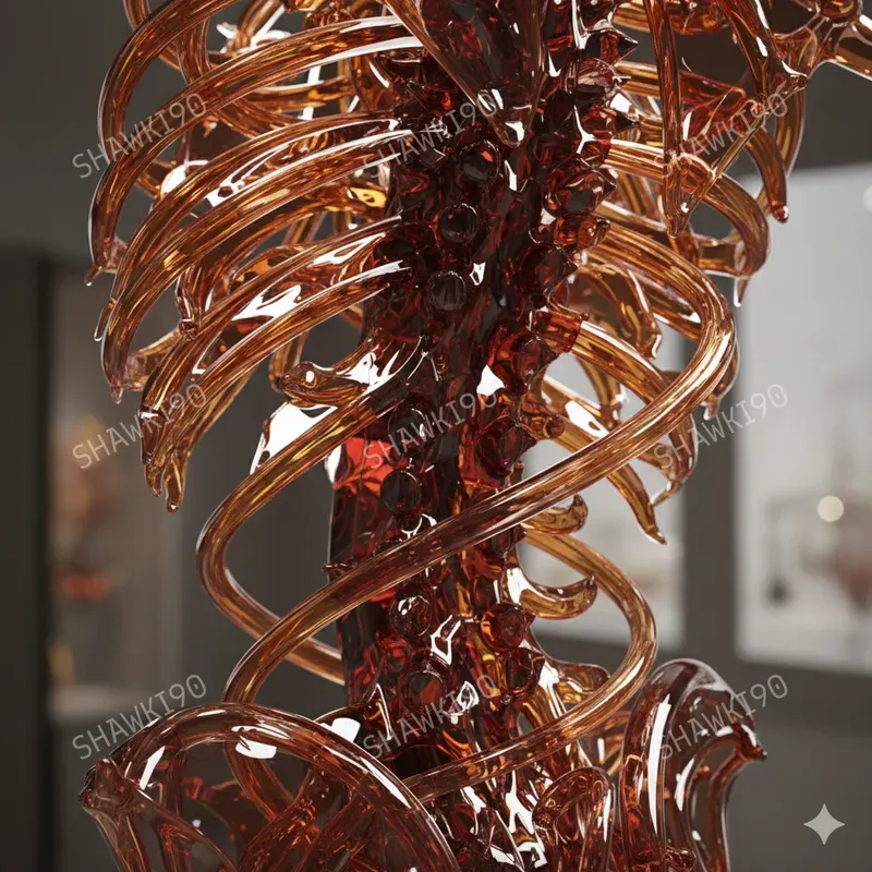 Kinetic Glass Anatomies Gemini Image Prompt | PromptBase