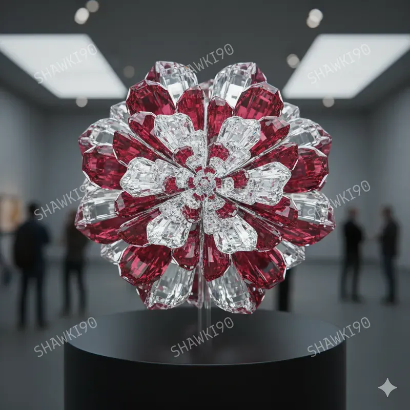Kinetic Glass Anatomies Gemini Image Prompt | PromptBase
