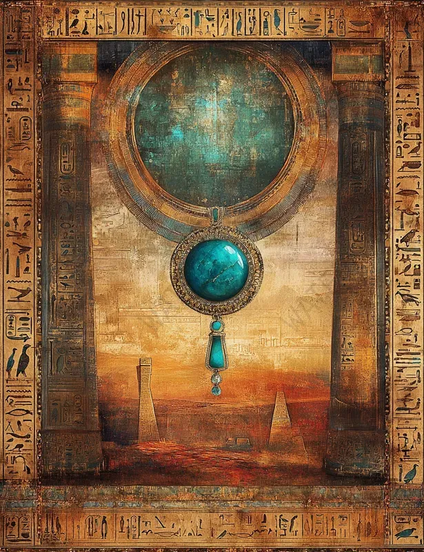 Gold Ancient Egypt Junk Journal Kits Midjourney Prompt | PromptBase