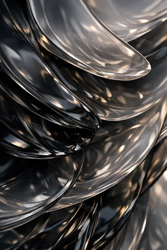 Liquid Glass Wallpapers ChatGPT Image Prompt | PromptBase