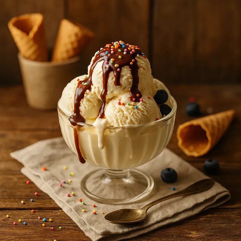 Artisan Ice Cream Scene Creators ChatGPT Image Prompt | PromptBase