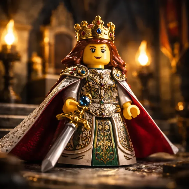 Cinematic Lego Minifigure Story Scenes ChatGPT Image Prompt | PromptBase