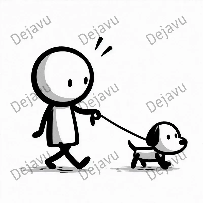 Comedy Stickman Figures DALL·E Prompt | PromptBase