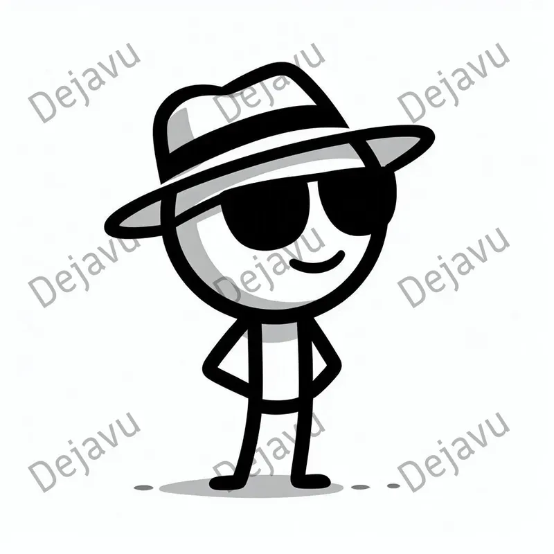 Comedy Stickman Figures DALL·E Prompt | PromptBase