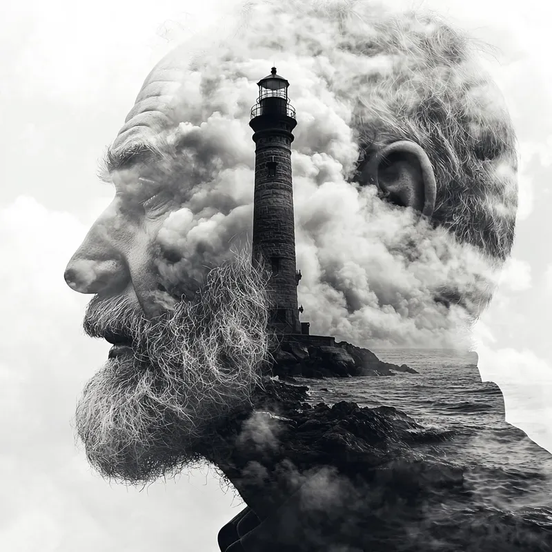 Double Exposure Images Midjourney Prompt | PromptBase