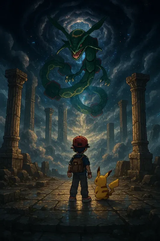2D Epic Scene Pixel Art Masterpieces ChatGPT Image Prompt | PromptBase