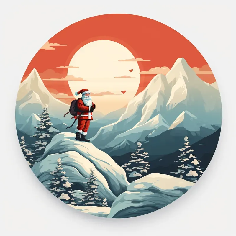 Santas Holiday Adventures Midjourney Prompt | PromptBase