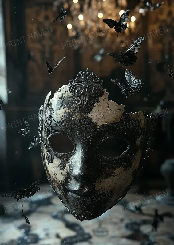 Darkly Beautiful And Unsettling Worlds Midjourney Prompt | PromptBase