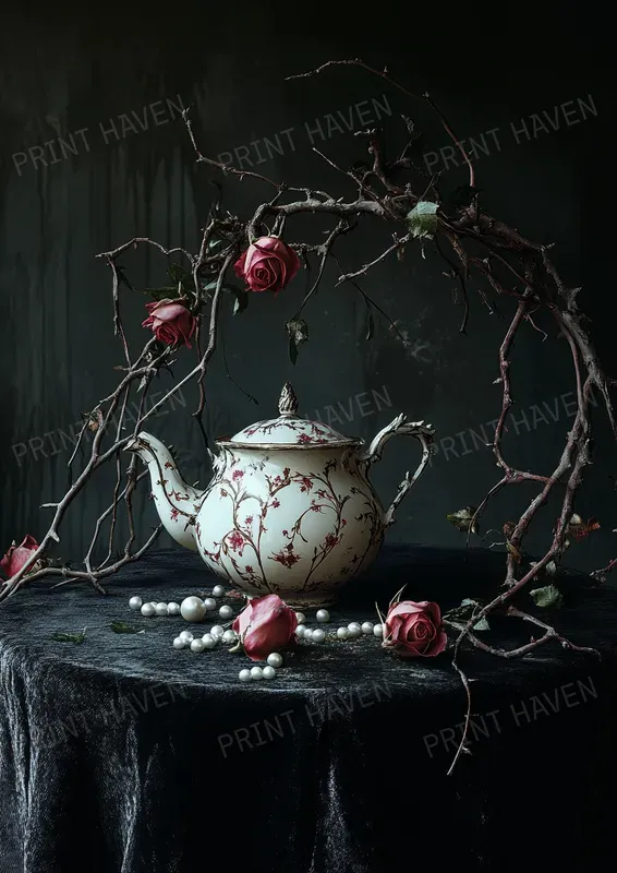 Darkly Beautiful And Unsettling Worlds Midjourney Prompt | PromptBase