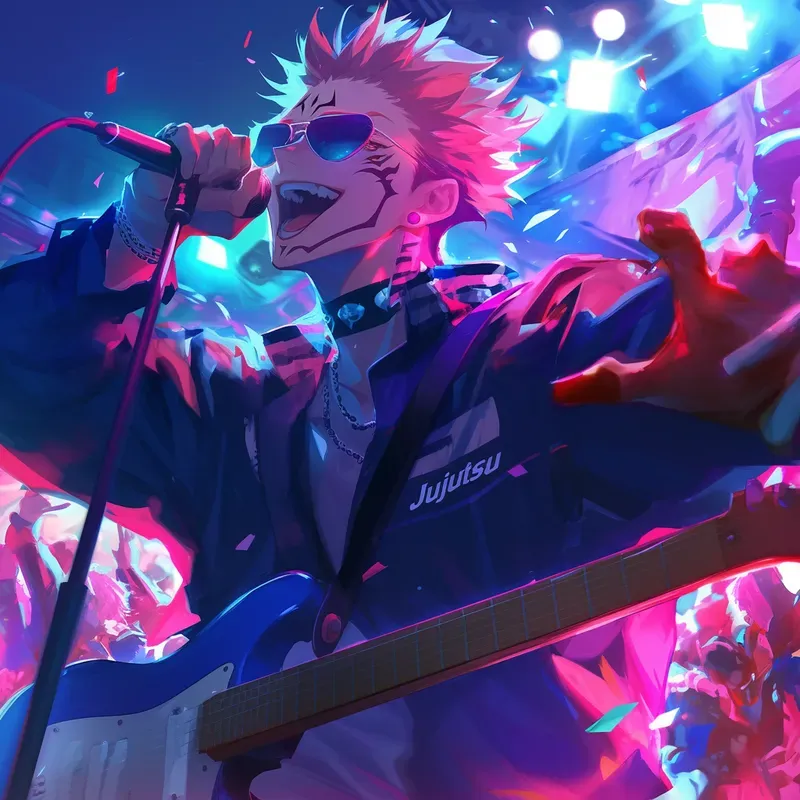 Rockstar Anime Characters Midjourney Prompt | PromptBase