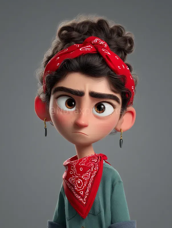 Pixar Portraits Iconic Legends Midjourney Prompt | PromptBase