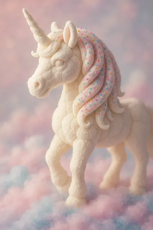 Mythical Candy Beasts Fantasy Creatures ChatGPT Image Prompt | PromptBase