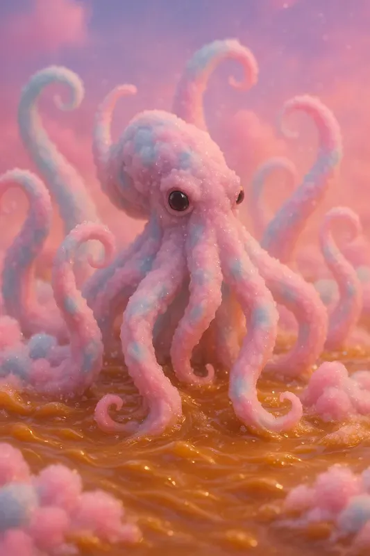 Mythical Candy Beasts Fantasy Creatures ChatGPT Image Prompt | PromptBase