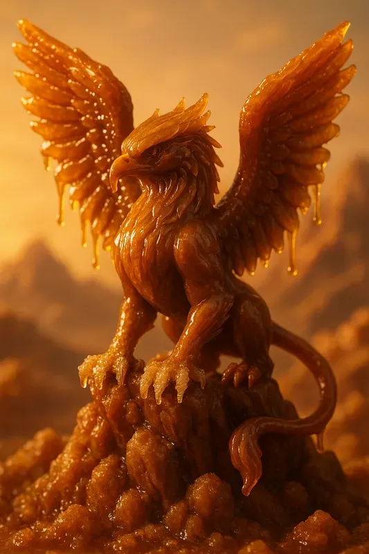 Mythical Candy Beasts Fantasy Creatures ChatGPT Image Prompt | PromptBase