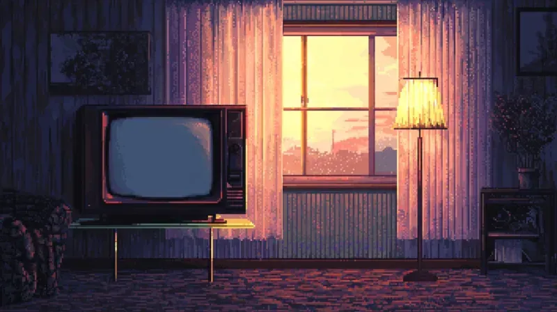 Cozy Retro Pixel Art Rooms Midjourney Prompt | PromptBase