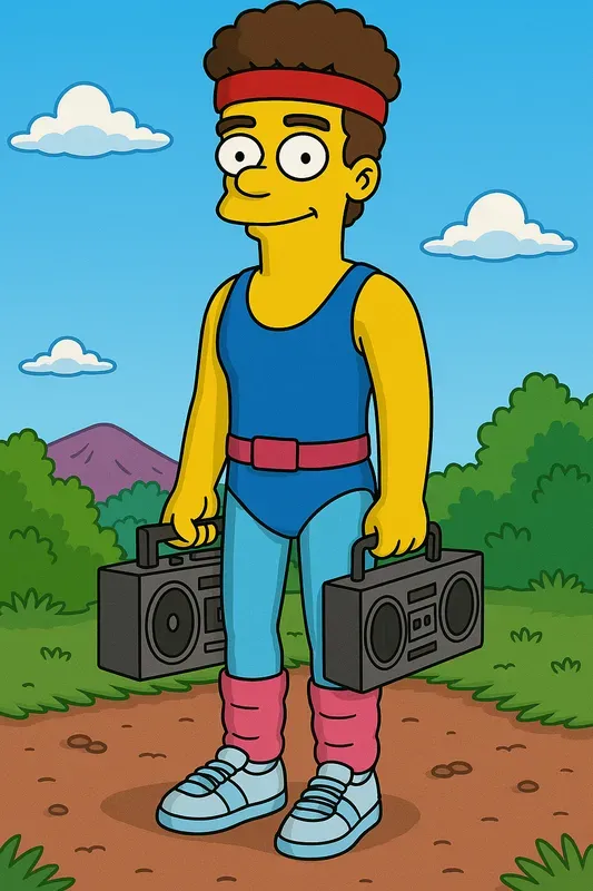 Simpsons Style Cartoon Characters ChatGPT Image Prompt | PromptBase