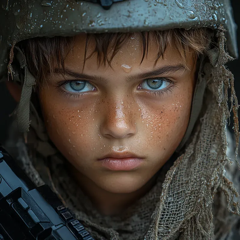 Intense Portrait Photographs Midjourney Prompt | PromptBase