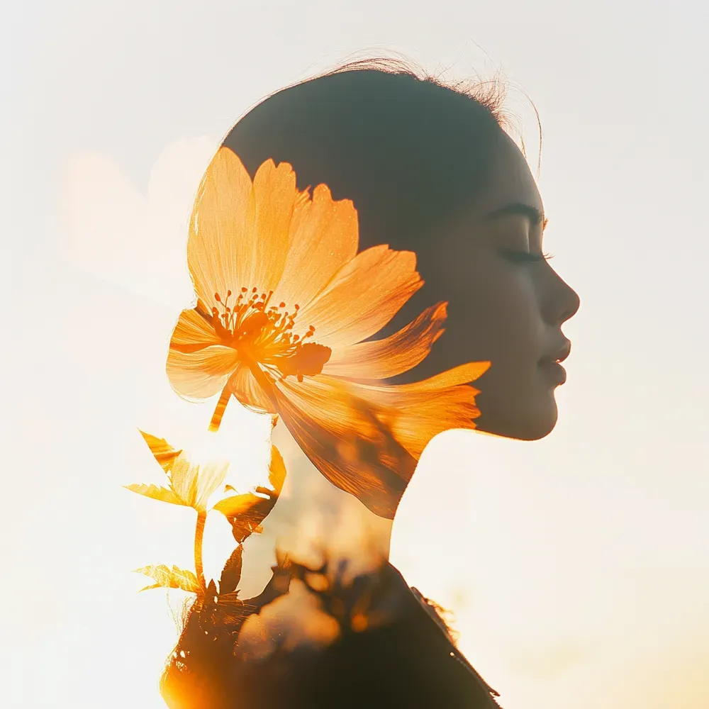 Double Exposure Stock Photographs Midjourney Prompt | PromptBase