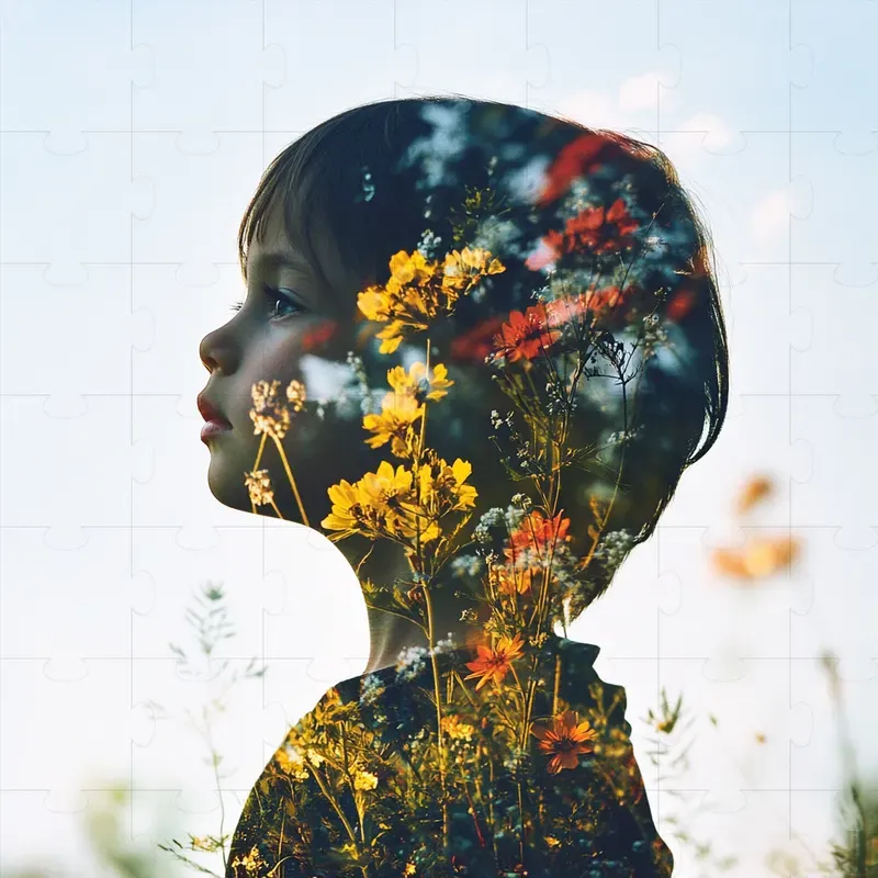 Double Exposure Stock Photographs Midjourney Prompt | PromptBase