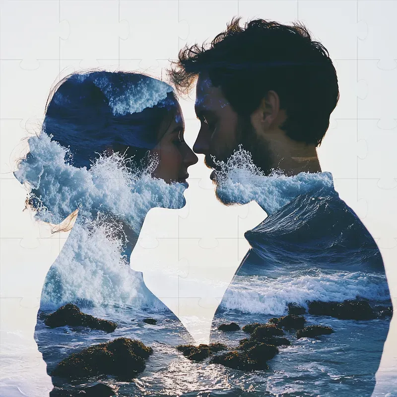 Double Exposure Stock Photographs Midjourney Prompt | PromptBase