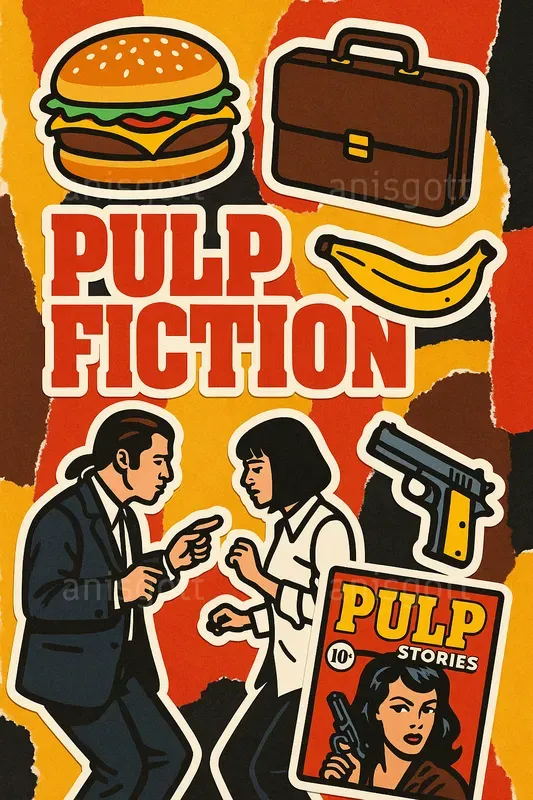 Fandom Pop Collage Cinematic Posters ChatGPT Image Prompt | PromptBase