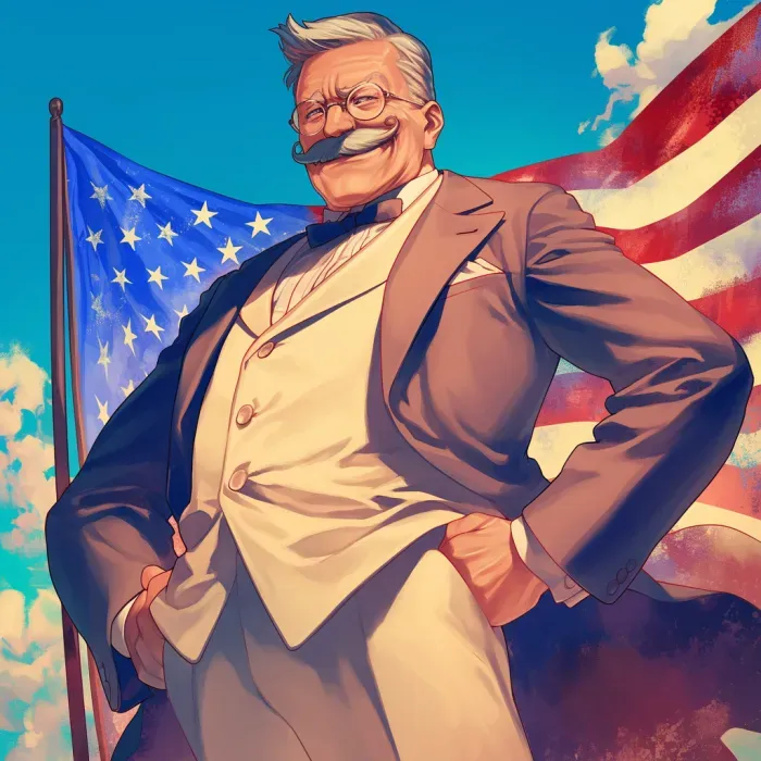 Anime President Portraits Midjourney Prompt | PromptBase