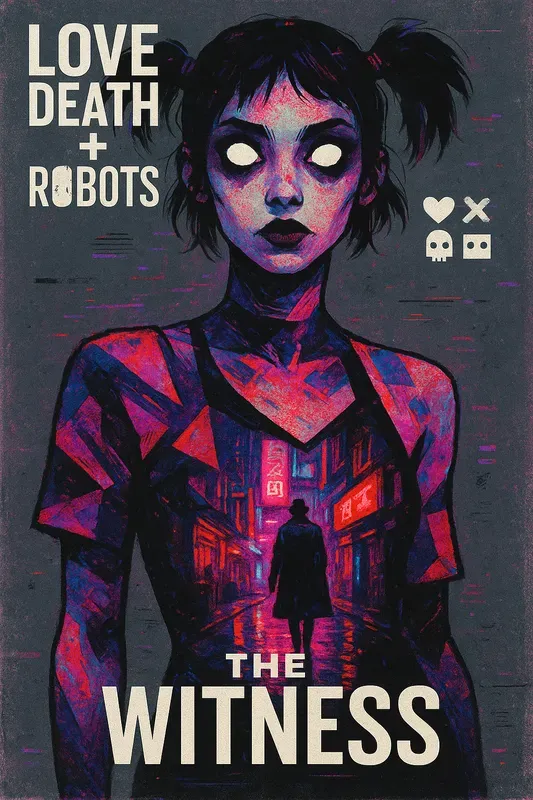 Neo Noir Stylized Digital Posters ChatGPT Image Prompt | PromptBase