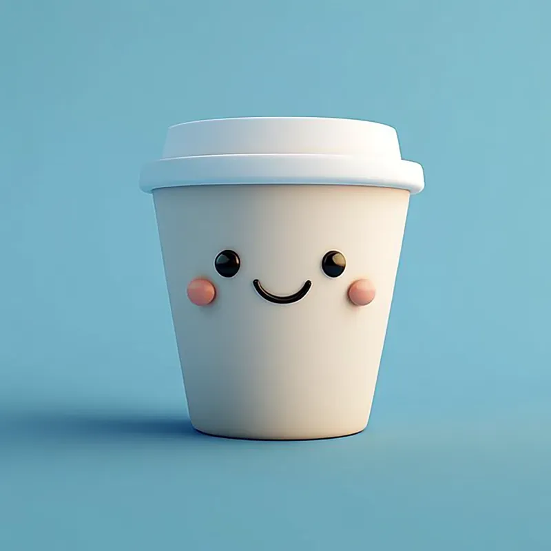 Adorable 3D Kawaii Object Illustrations Midjourney Prompt | PromptBase