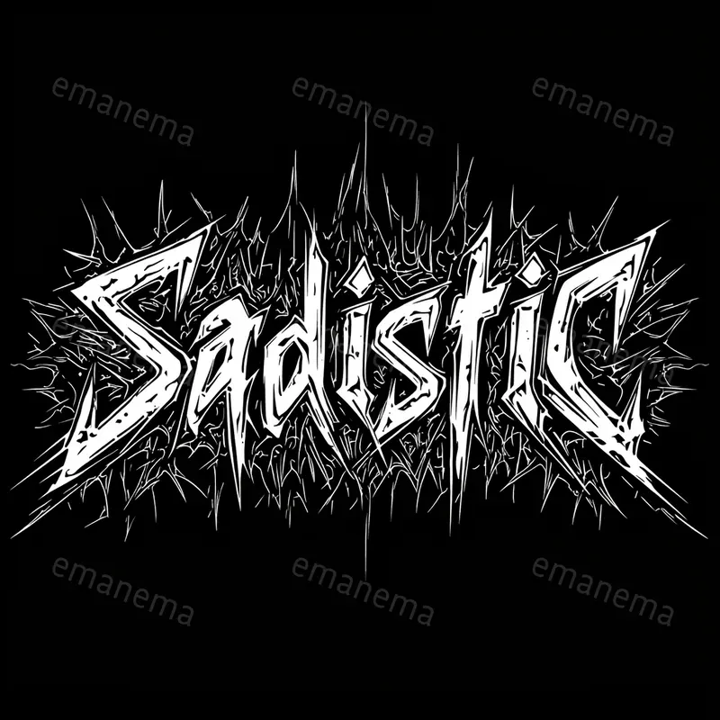 Gothic Metal Band Logos Midjourney Prompt | PromptBase