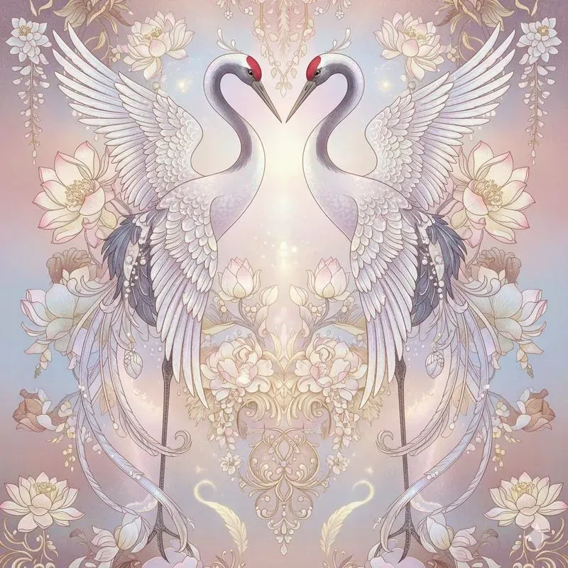 Decorative Bird Illustration Packs Gemini Image Prompt | PromptBase