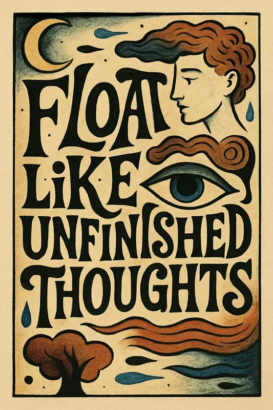 Surreal Illustrated Quote Posters ChatGPT Image Prompt | PromptBase