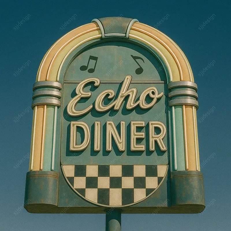 Retro Roadside Signs ChatGPT Image Prompt | PromptBase