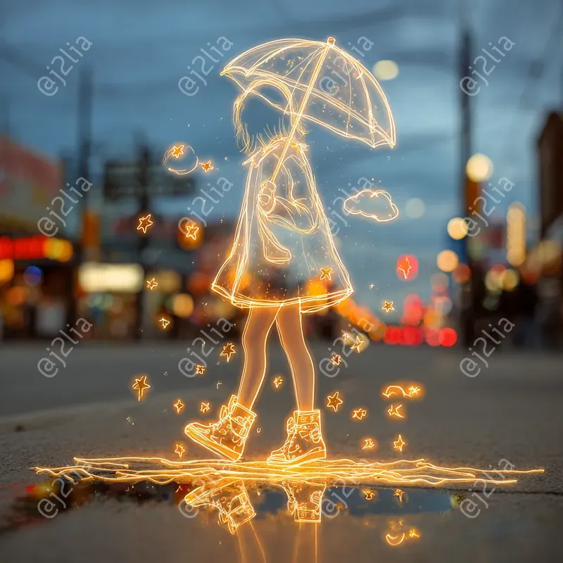 Neon Motion Street Art Posters Midjourney Prompt | PromptBase