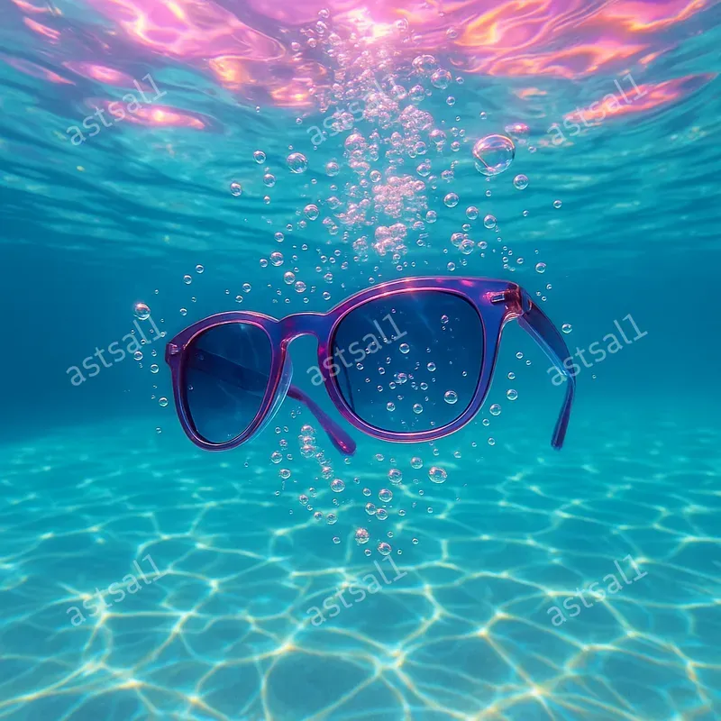 Underwater Pool Drop Product Photos ChatGPT Image Prompt | PromptBase