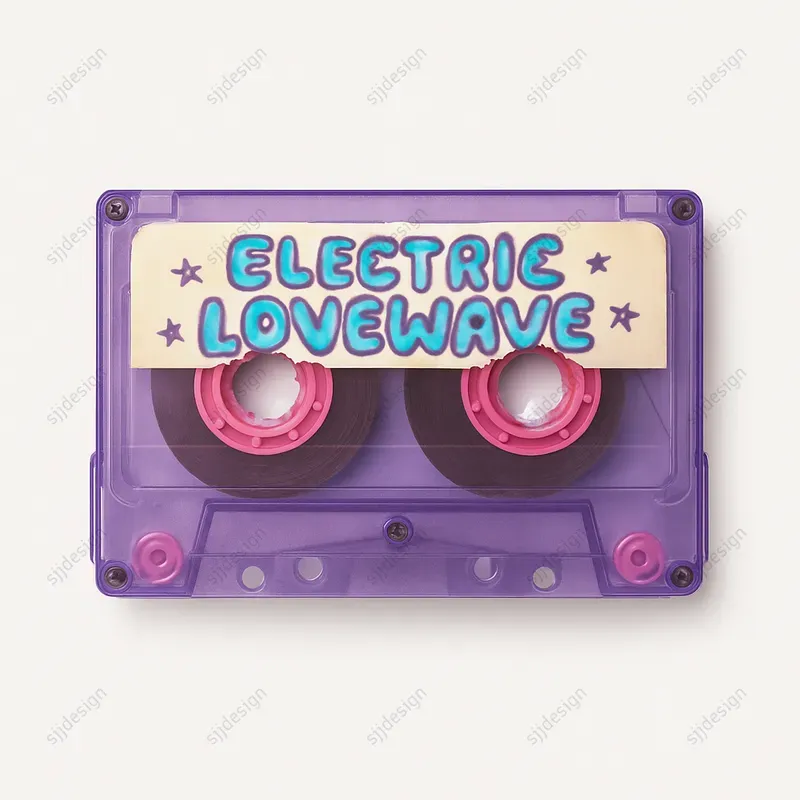Retro Cassette Tapes ChatGPT Image Prompt | PromptBase