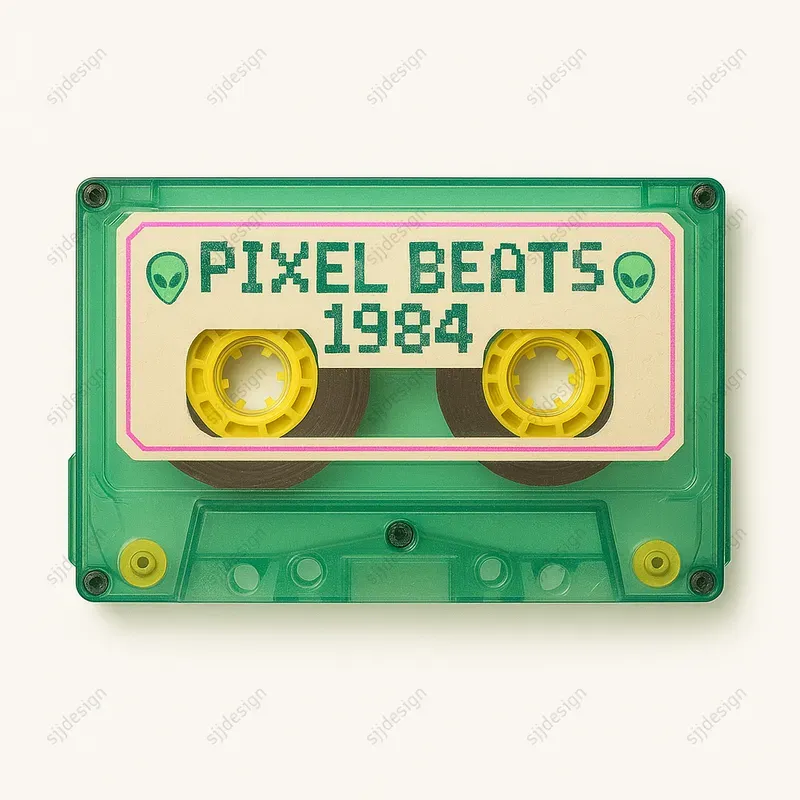 Retro Cassette Tapes ChatGPT Image Prompt | PromptBase