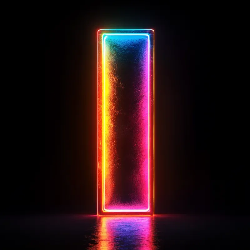 Neon Glow Letters Midjourney Prompt | PromptBase