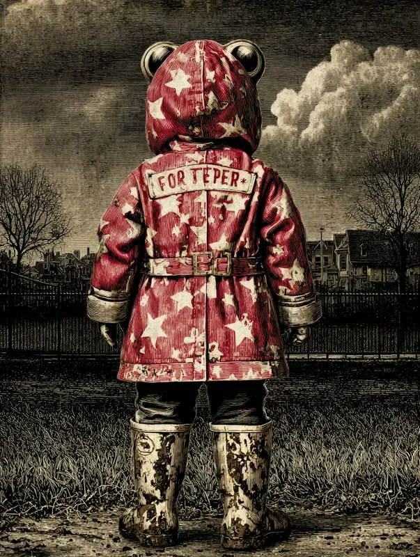 Cinematic Back View Character Portraits Midjourney Prompt | PromptBase