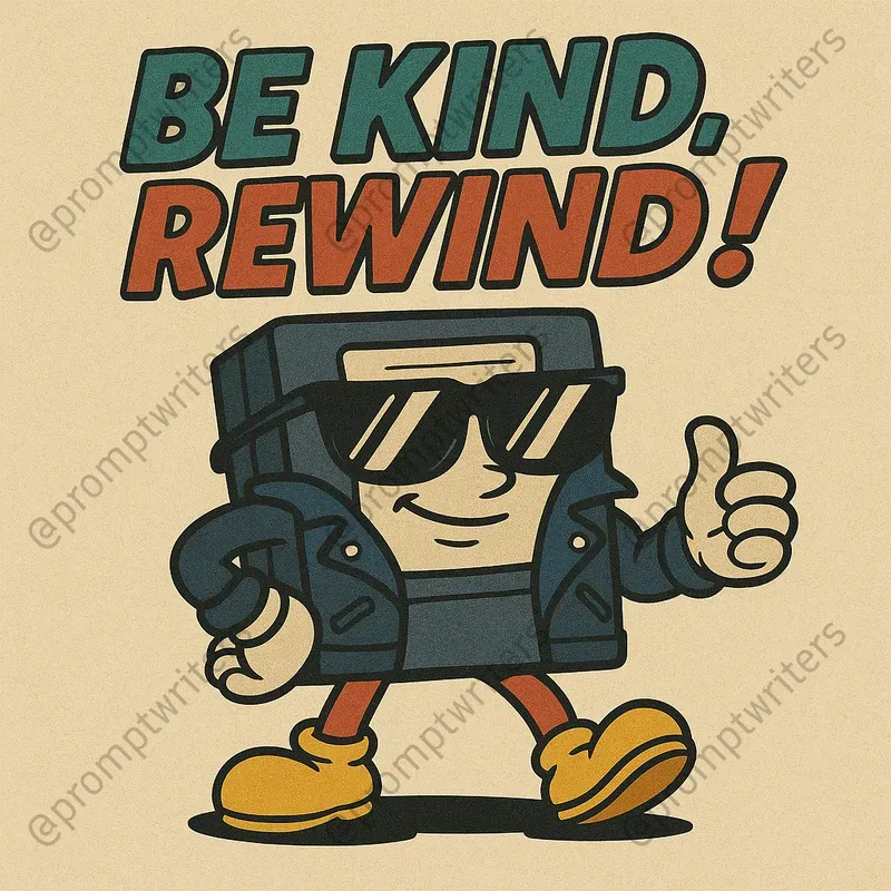 Retro 80s Cartoon Mascot Creators ChatGPT Image Prompt | PromptBase