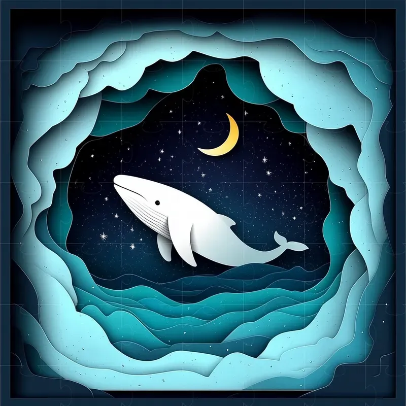 Papercut Illustration Designs Midjourney Prompt | PromptBase