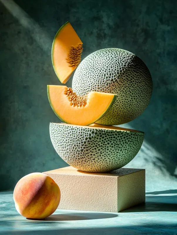 Surrealistic Food Still Lifes Midjourney Prompt | PromptBase