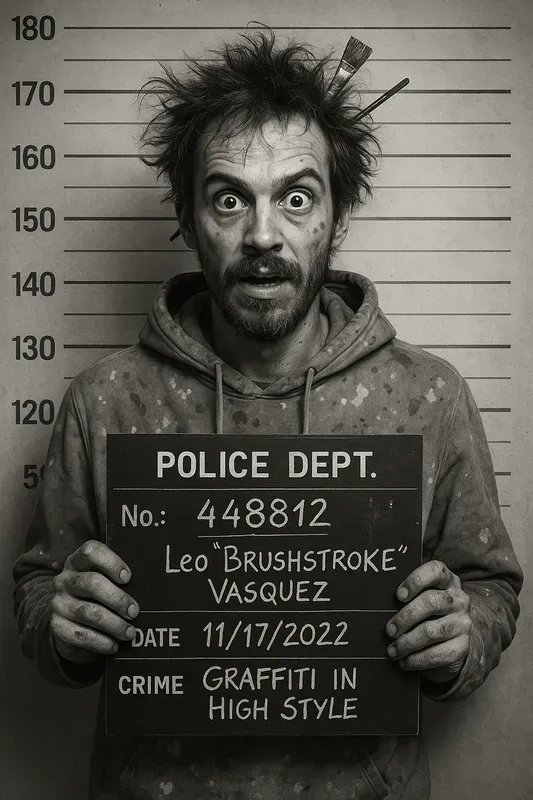 Mugshot Portraits ChatGPT Image Prompt | PromptBase
