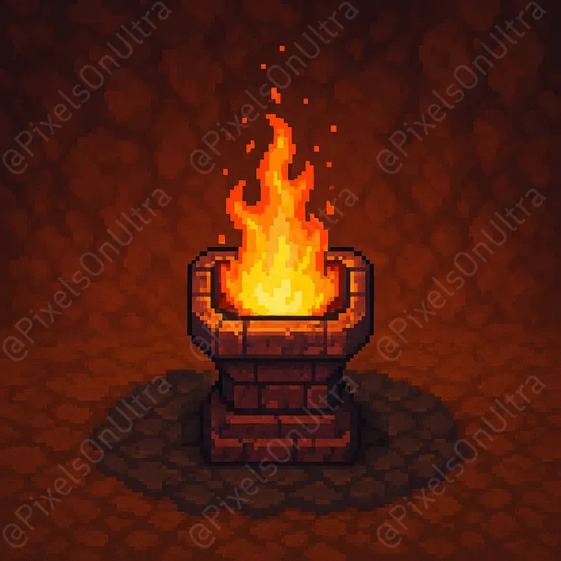 2D Game Pixel Dungeon Prop Showcases ChatGPT Image Prompt | PromptBase
