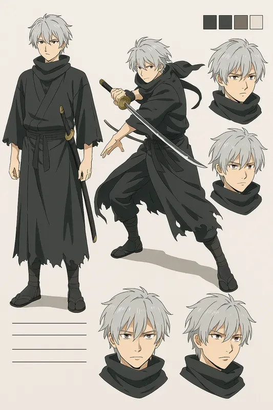 The Anime Character Sheet Generators ChatGPT Image Prompt | PromptBase