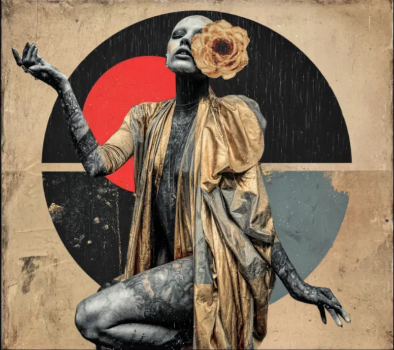 Rain Veil Silhouette Art Midjourney Prompt | PromptBase