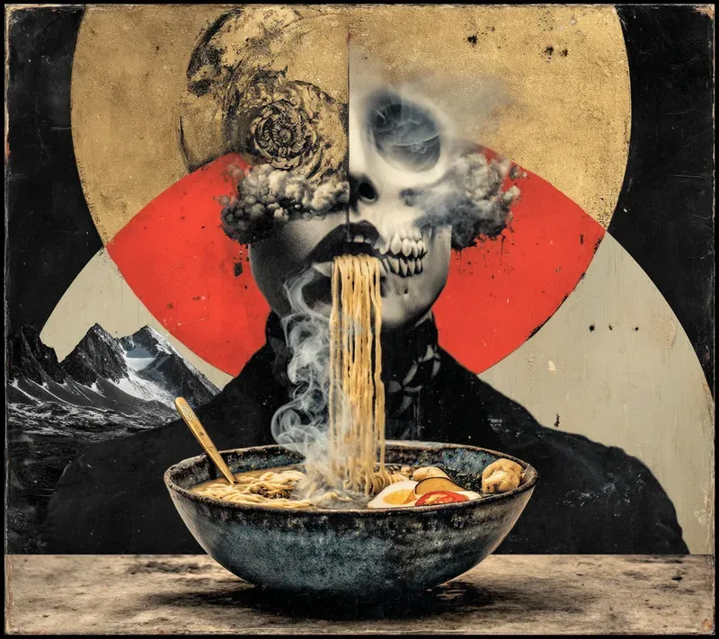 Rain Veil Silhouette Art Midjourney Prompt | PromptBase